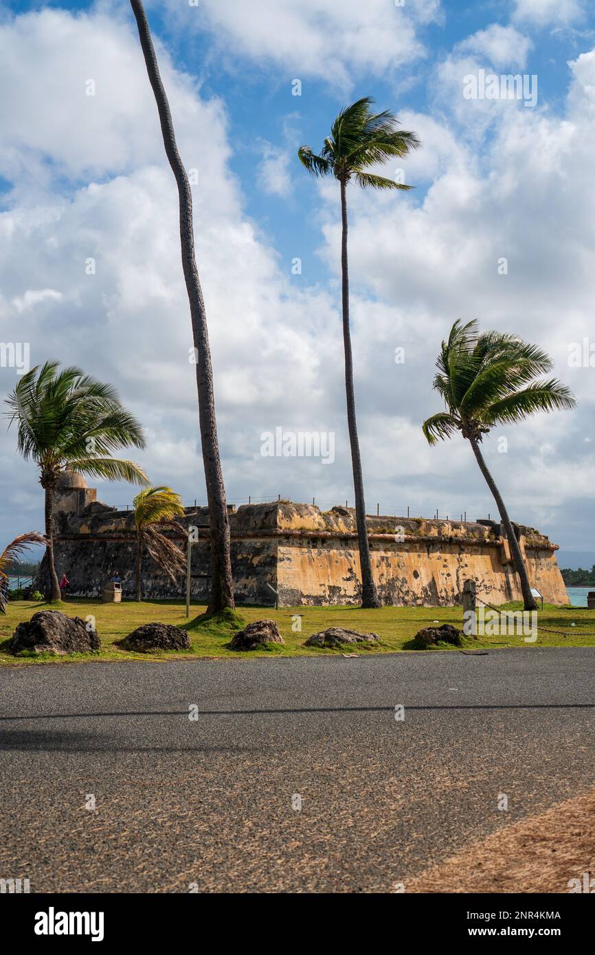 Historic Fort San Juan De La Cruz also known as El Canuelo from San ...