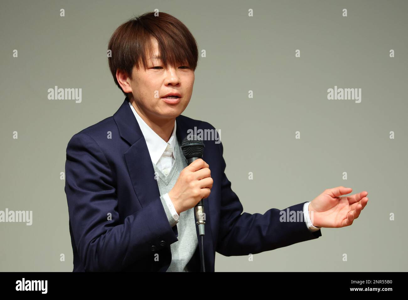 Tokyo, Japan. 26th Feb, 2023. Aya Miyama Football/Soccer : a talking ...
