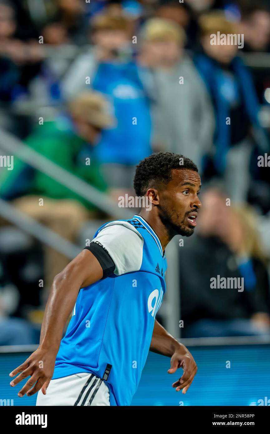 Charlotte, North Carolina, USA. 25th Feb, 2023. Charlotte FC Defender ...