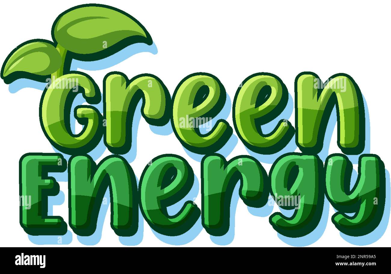 Alternative green energy vector concept illustration Stock Vector Image ...