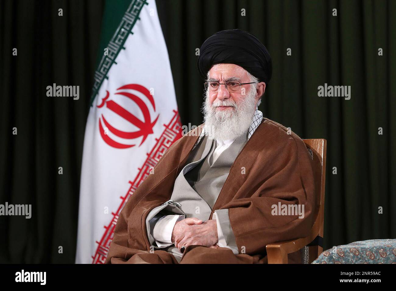 In this photo released on Friday, March 20, 2020 by the official ...