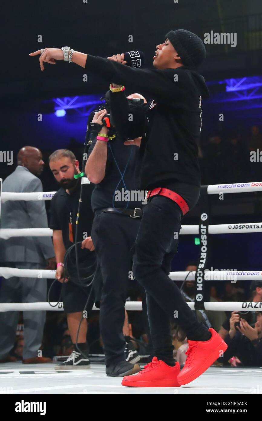 MIAMI, FL - JANUARY 30: Rapper NLE Choppa performs during Match Room ...