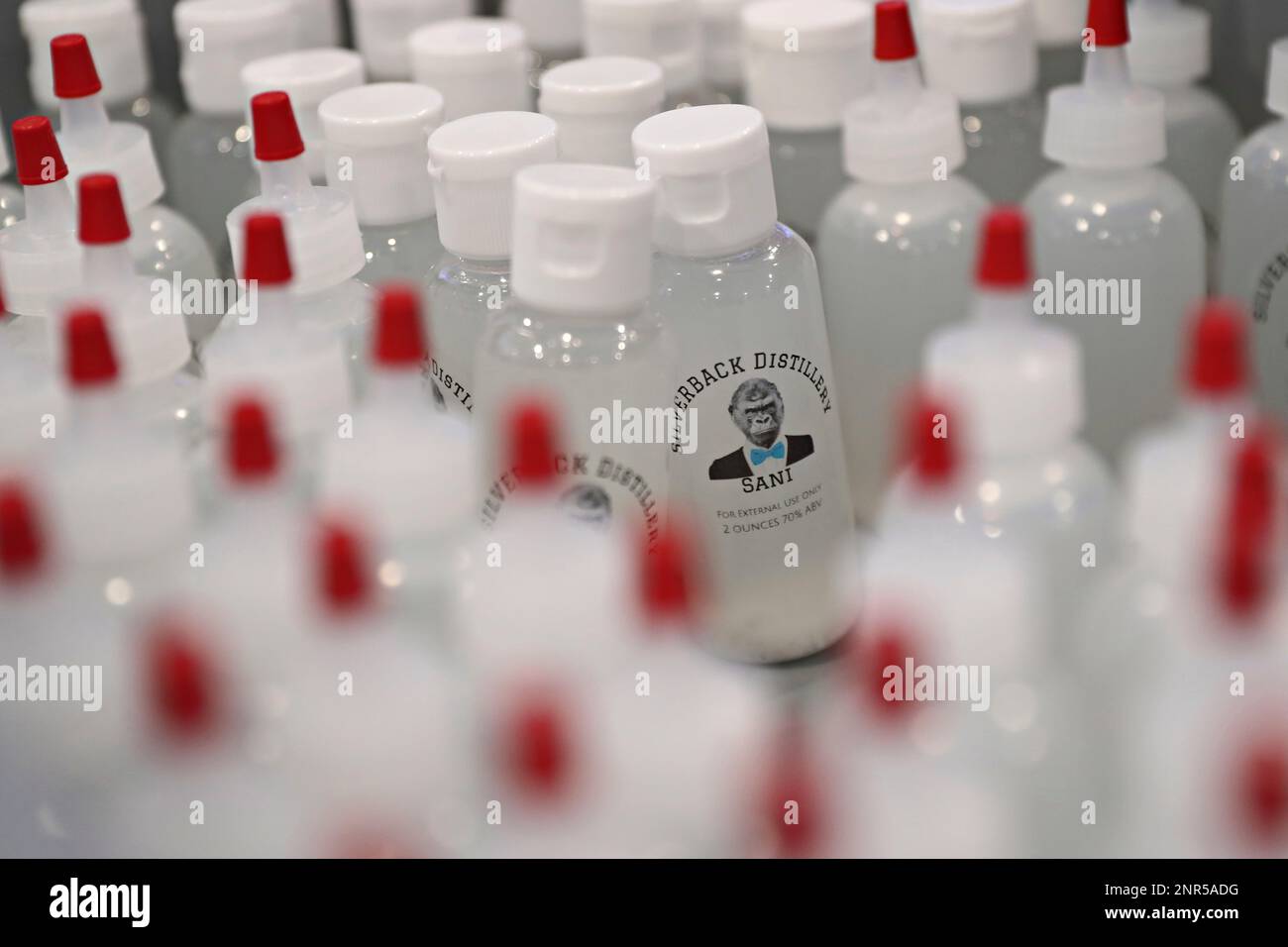 Silverback Distillery makes hand-sanitizer out their alcohol product ...