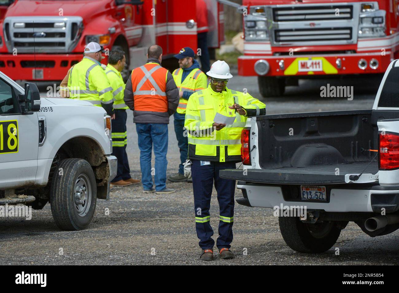 Unified Fire Department, Rio Tinto and Utah Highway patrol set up a ...