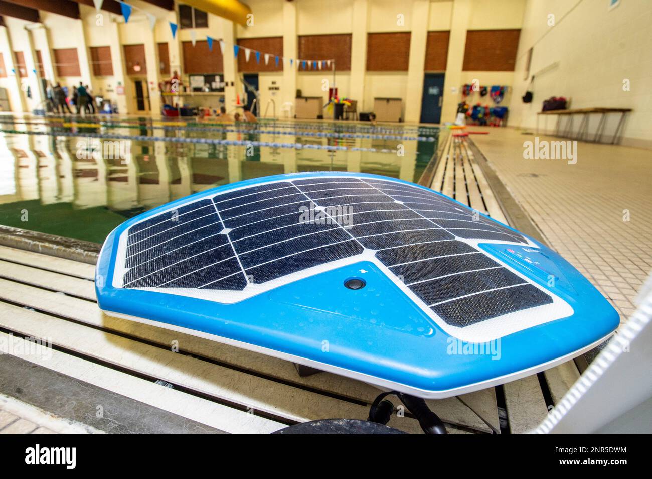 In this Feb. 28, 2020 photo, a robotic detector, from Coral Detection ...