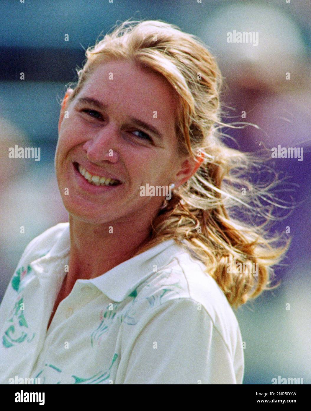 German tennis champion Steffi Graf at the U.S. Open in New York, August ...