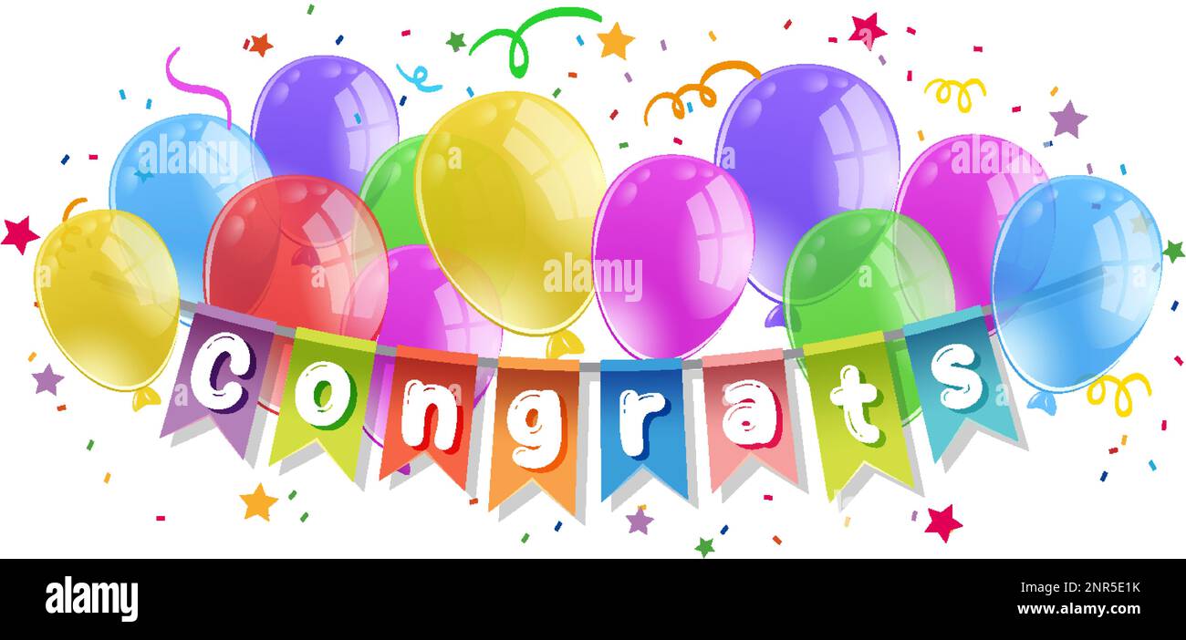 Congratulations text graphics for celebrating special occasions ...
