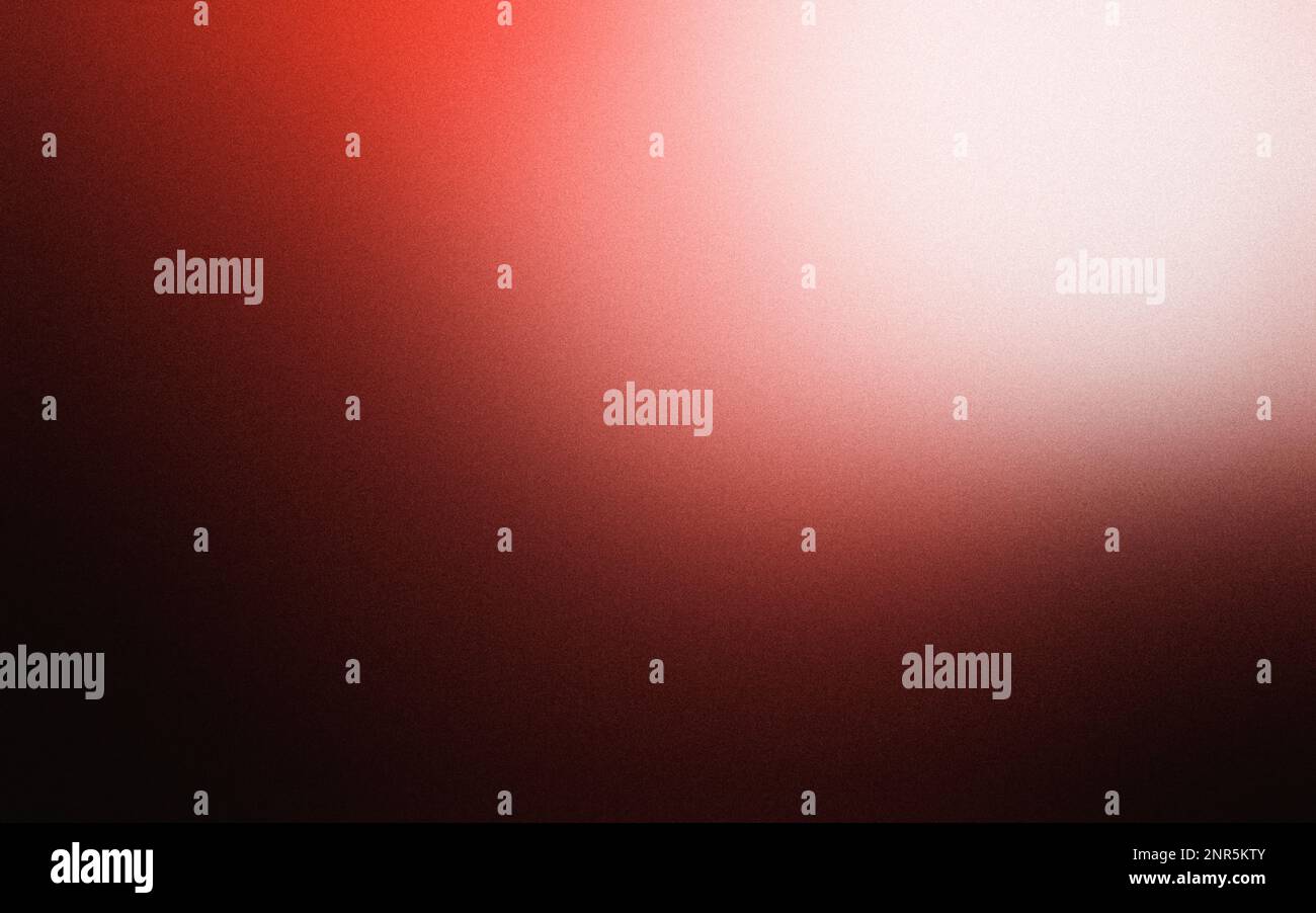 Grainy gradient background, red white black abstract noise texture ...