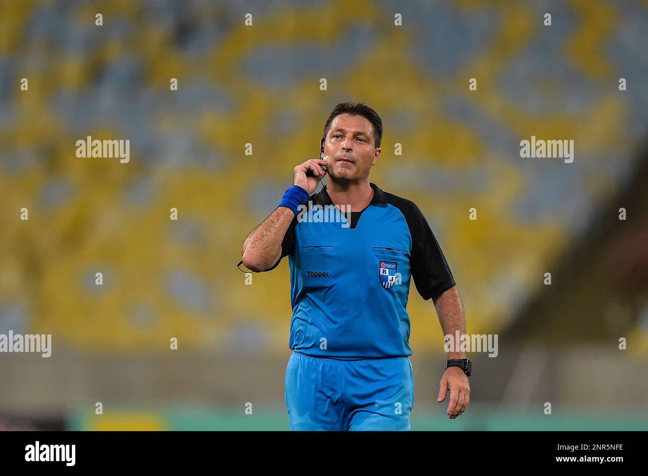 RJ - Rio de Janeiro - 03/14/2020 - CARIOCA 2020, FLAMENGO X PORTUGUESA - Referee Mauricio ...
