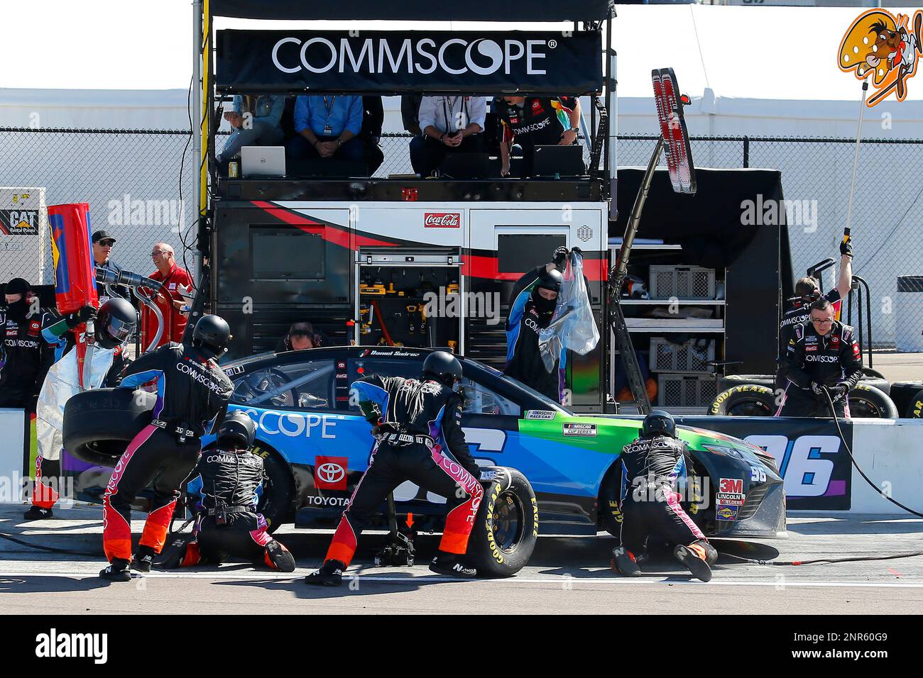 #96: Daniel Suarez, Gaunt Brothers Racing, Toyota Camry CommScope makes ...