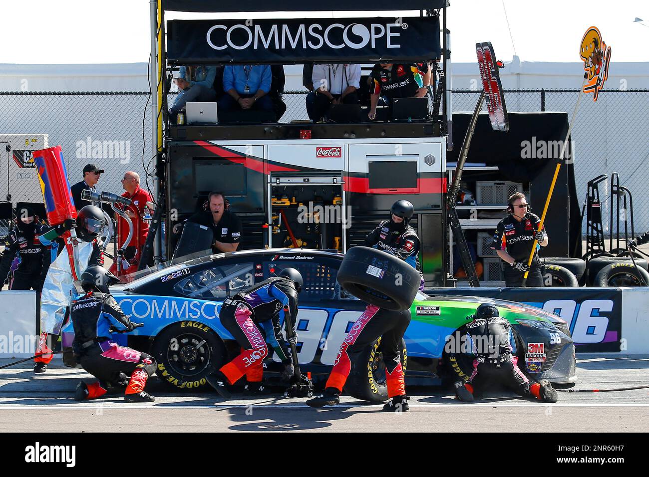 #96: Daniel Suarez, Gaunt Brothers Racing, Toyota Camry CommScope makes ...
