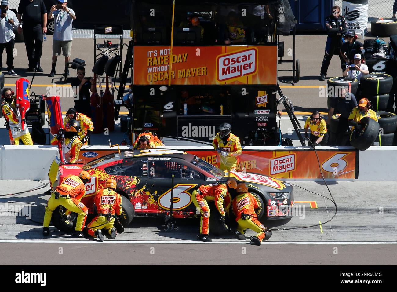 #6: Ross Chastain, Roush Fenway Racing, Ford Mustang Oscar Mayer makes ...