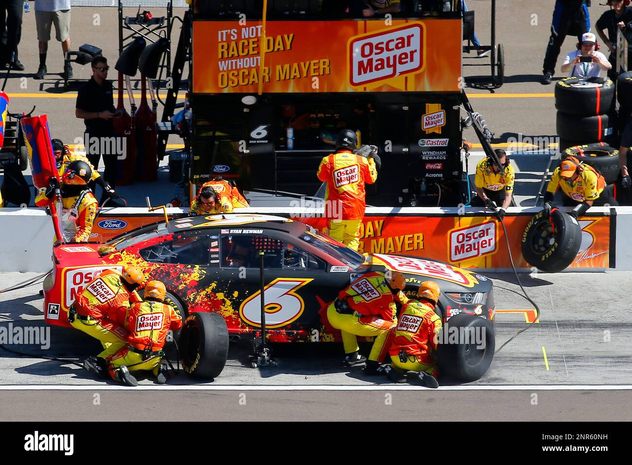 #6: Ross Chastain, Roush Fenway Racing, Ford Mustang Oscar Mayer makes ...