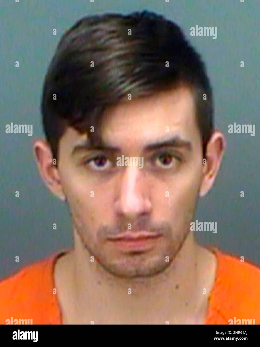 This undated booking photo from the Pinellas County Sheriff's Office ...