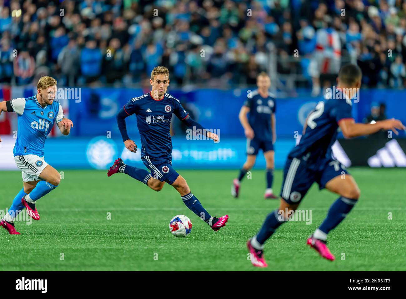 Charlotte, North Carolina, USA. 25th Feb, 2023. New England Revolution ...