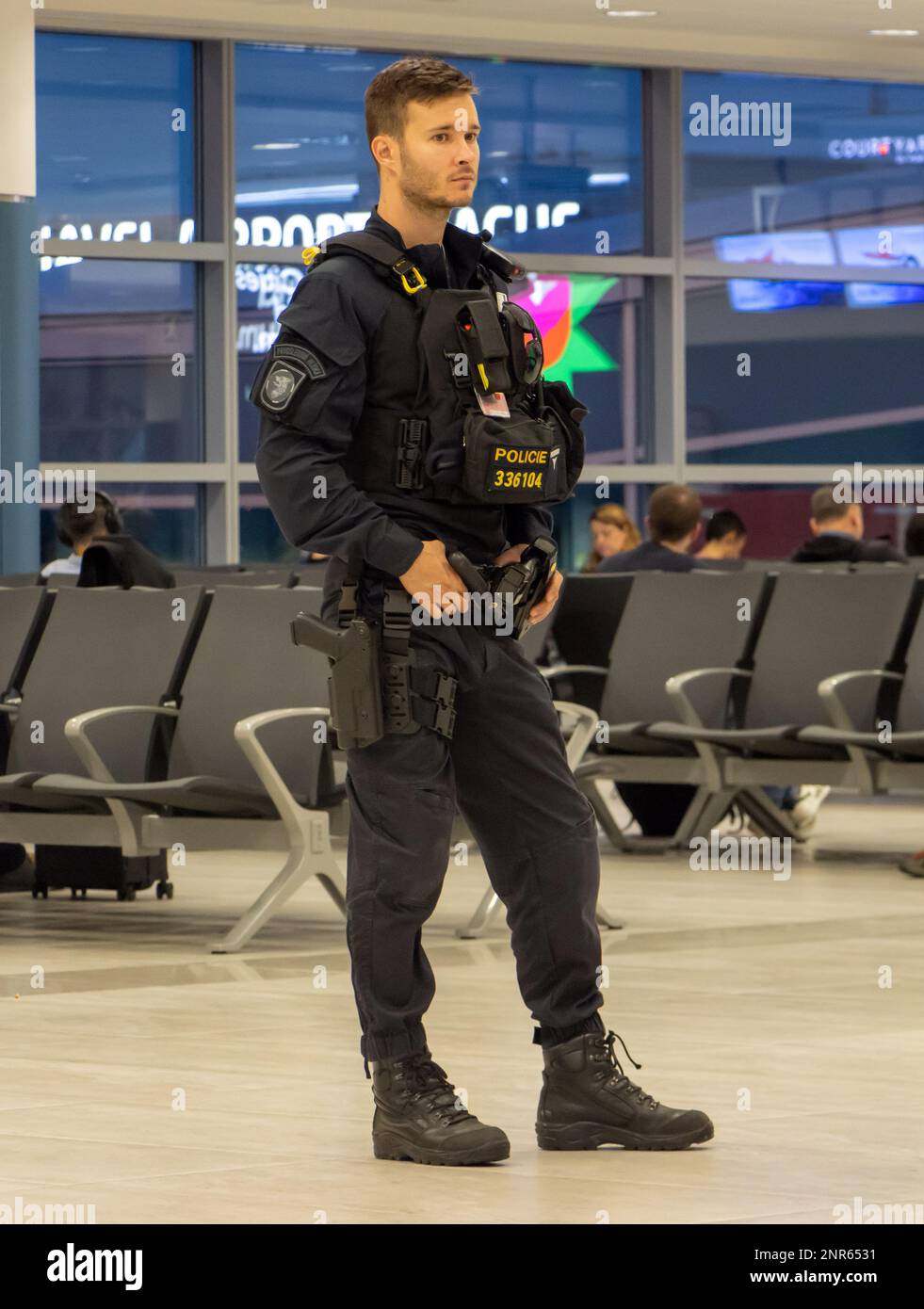 Czech police uniform hi-res stock photography and images - Alamy