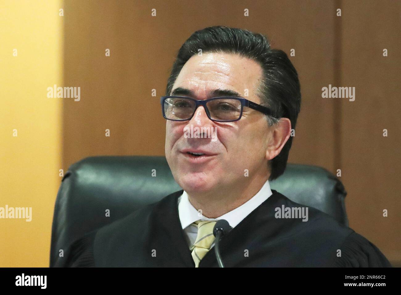 Judge Mark E. Windham presides in the murder trial of Robert Durst ...