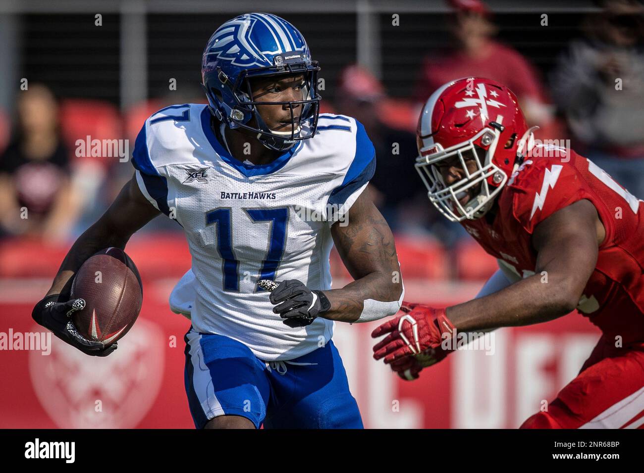 March 8, 2020: St. Louis Battlehawks wide receiver Keith Mumphery (17 ...