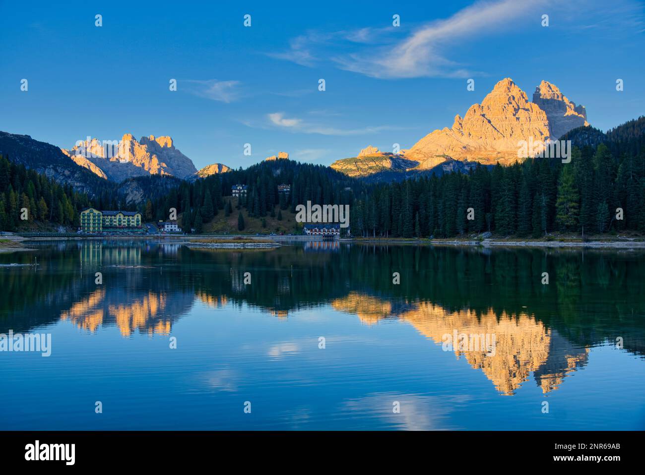 Misurina is Auronzo di Cadore town’s highest hamlet. Its name ‘the ...