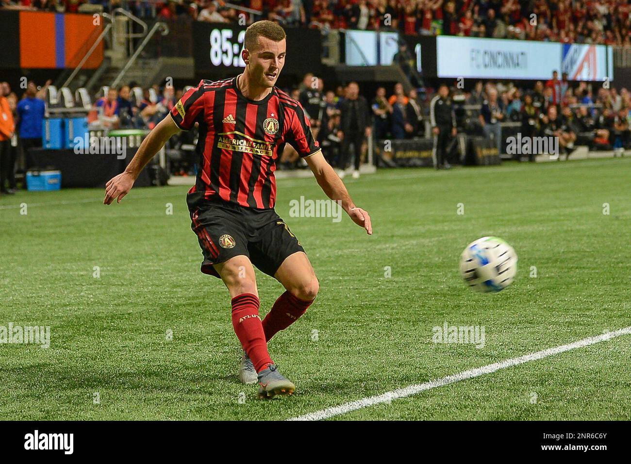 ATLANTA, GA – MARCH 07: Atlanta United defender Brooks Lennon (11 ...