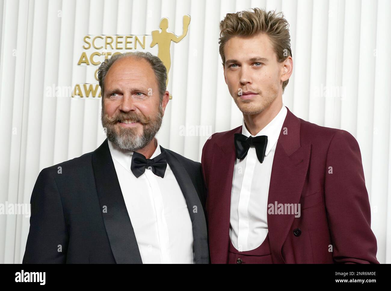 David Butler, left, and Austin Butler arrive at the 29th annual Screen ...