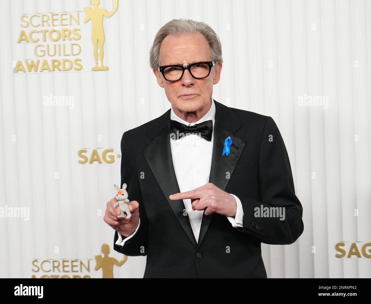Bill Nighy arrives at the 29th Annual Screen Actors Guild Awards held ...