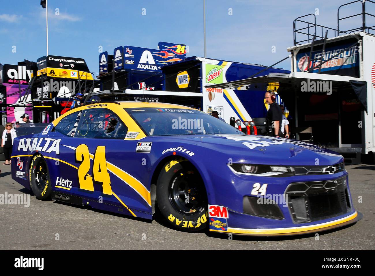 #24: William Byron, Hendrick Motorsports, Chevrolet Camaro Axalta 24 ...