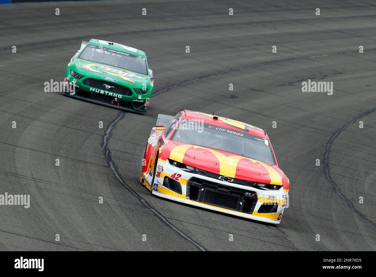 #42: Kyle Larson, Chip Ganassi Racing, Chevrolet Camaro McDonald's and ...