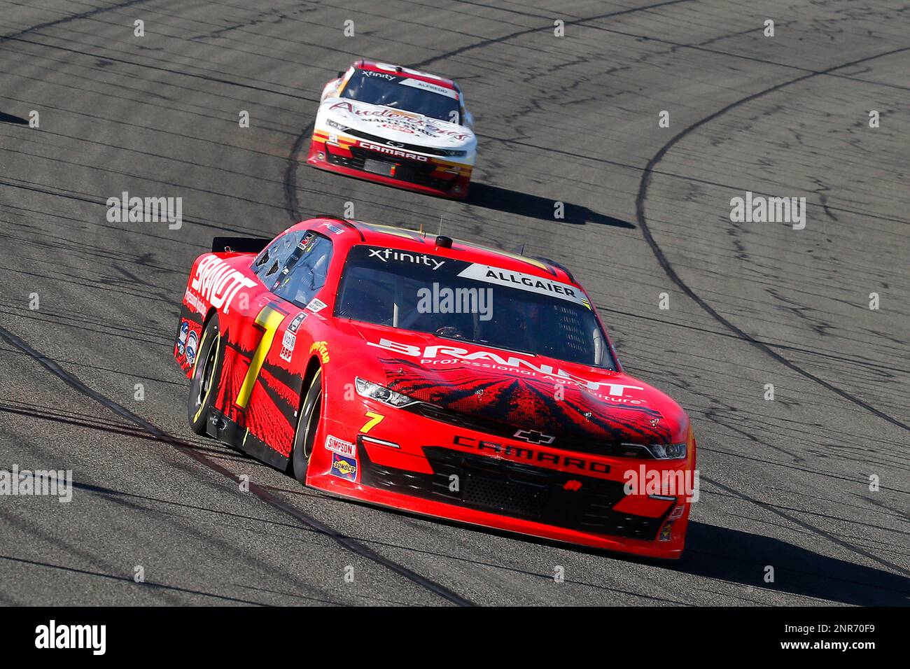 #7: Justin Allgaier, JR Motorsports, Chevrolet Camaro BRANDT during the ...