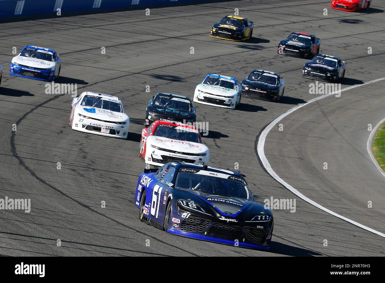 #61: Austin Hill, Hattori Racing Enterprises, Toyota Camry AISIN Group ...