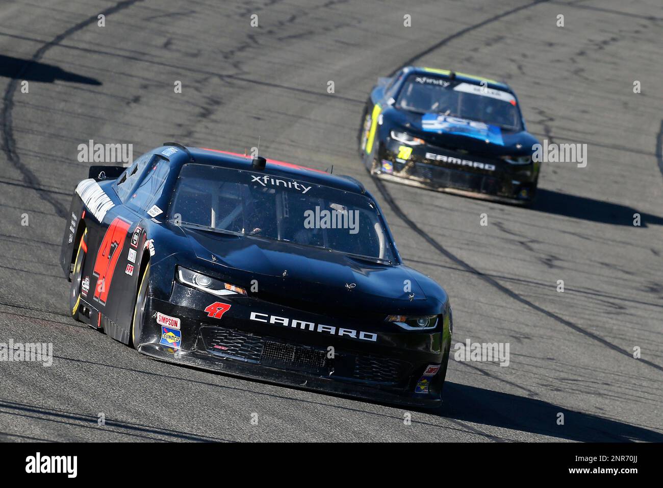 #47: Joe Nemechek, Mike Harmon Racing, Chevrolet Camaro during the ...