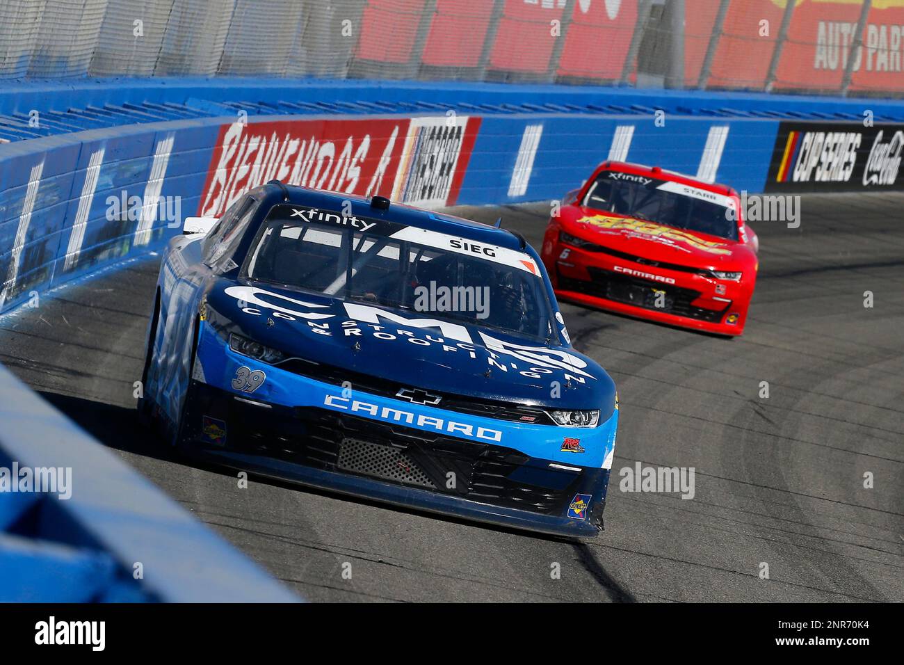#39: Ryan Sieg, RSS Racing, Chevrolet Camaro CMR Roofing during the ...
