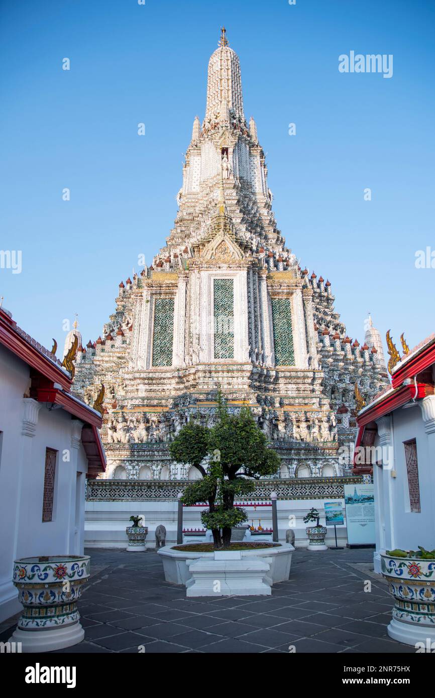 Bangkok, Thailand- 14 Feb, 2023: Impressive architectural details of ...