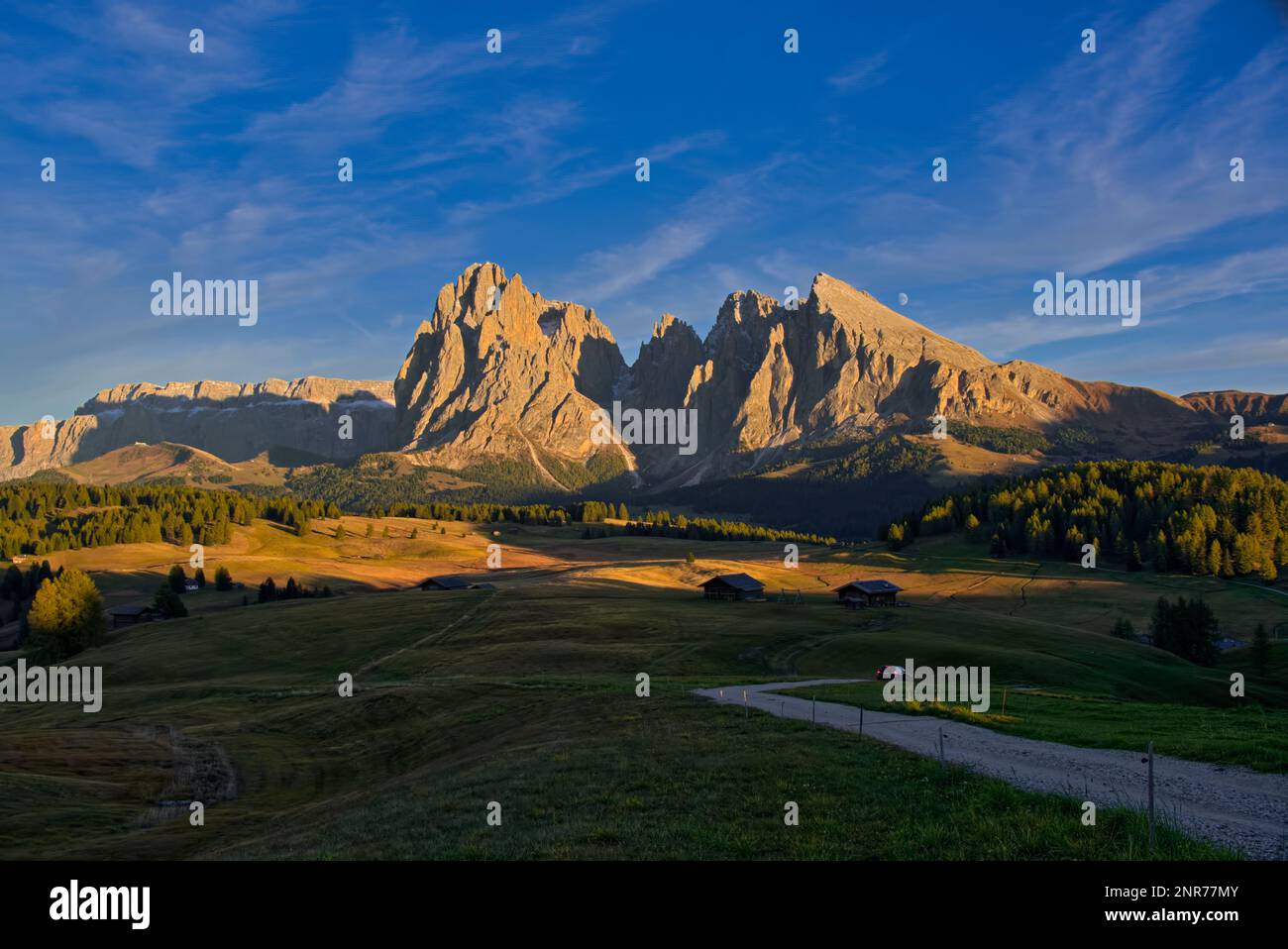 Seiser alm plateau sunset hi-res stock photography and images - Alamy