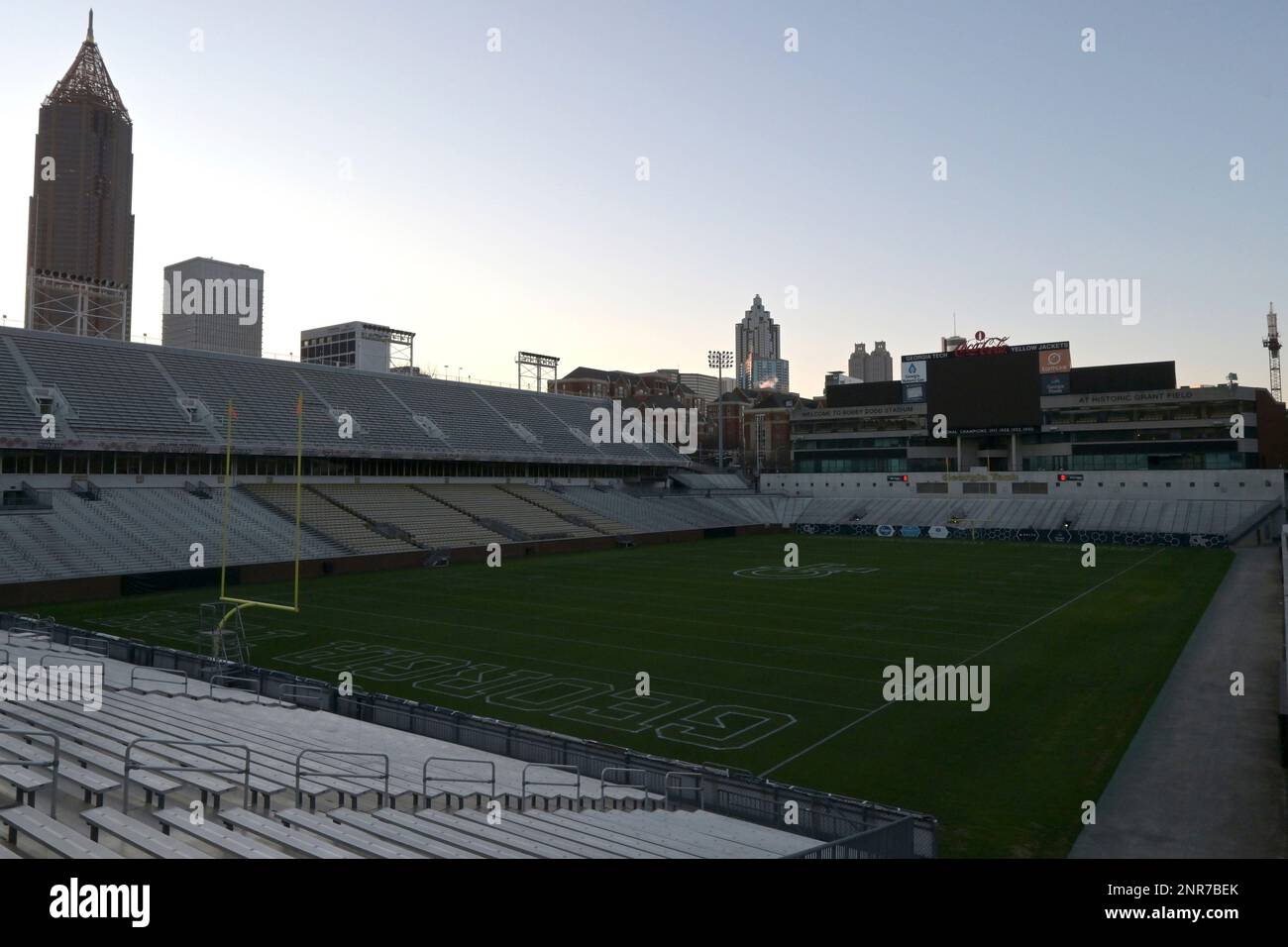 General overall view of Bobby Dodd Stadium at Historic Grant Field ion ...