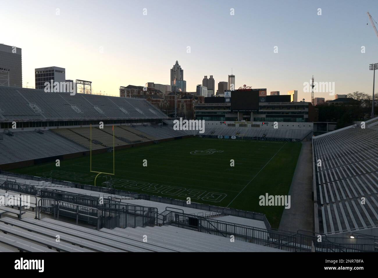 General overall view of Bobby Dodd Stadium at Historic Grant Field ion ...