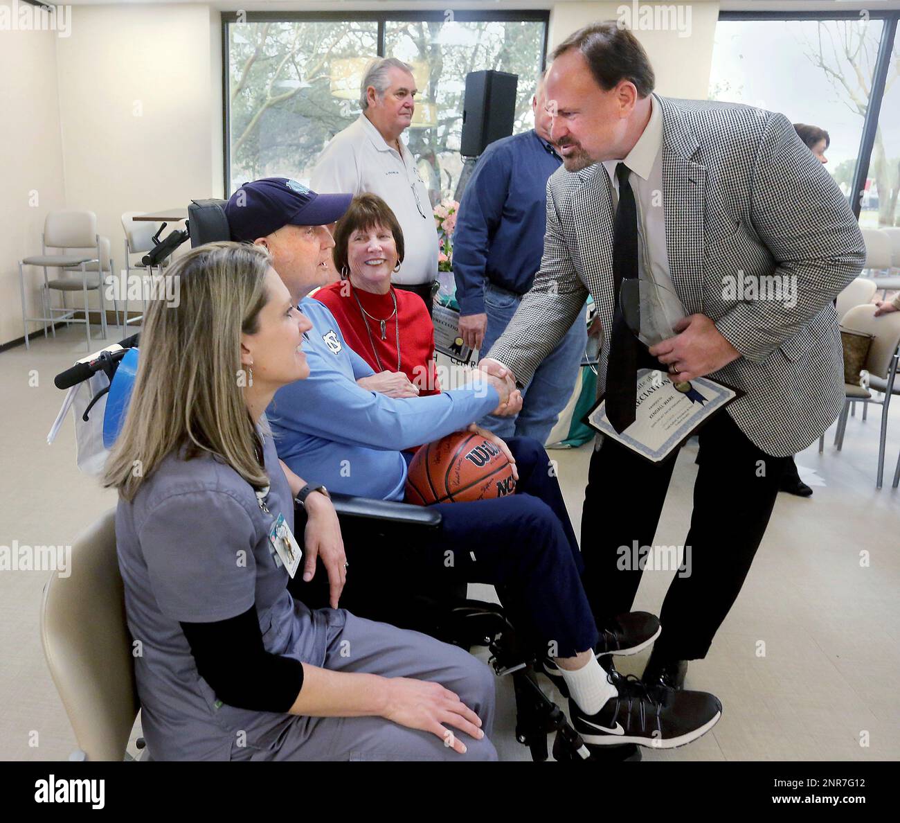Kendall Ware, one of three men who gave Dave Corless CPR after he had a ...