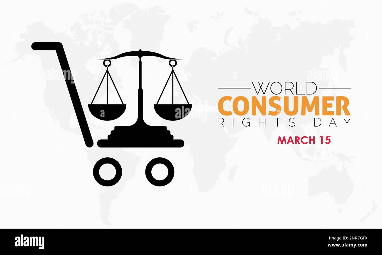 World Consumer Rights Day. globe spread awareness about consumers ...