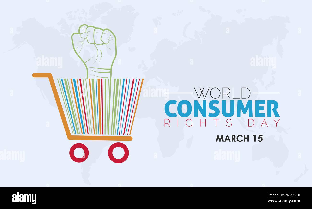 World Consumer Rights Day. globe spread awareness about consumers ...