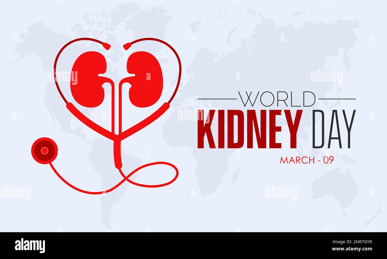World Kidney Day. Health awareness campaign on the importance of the ...
