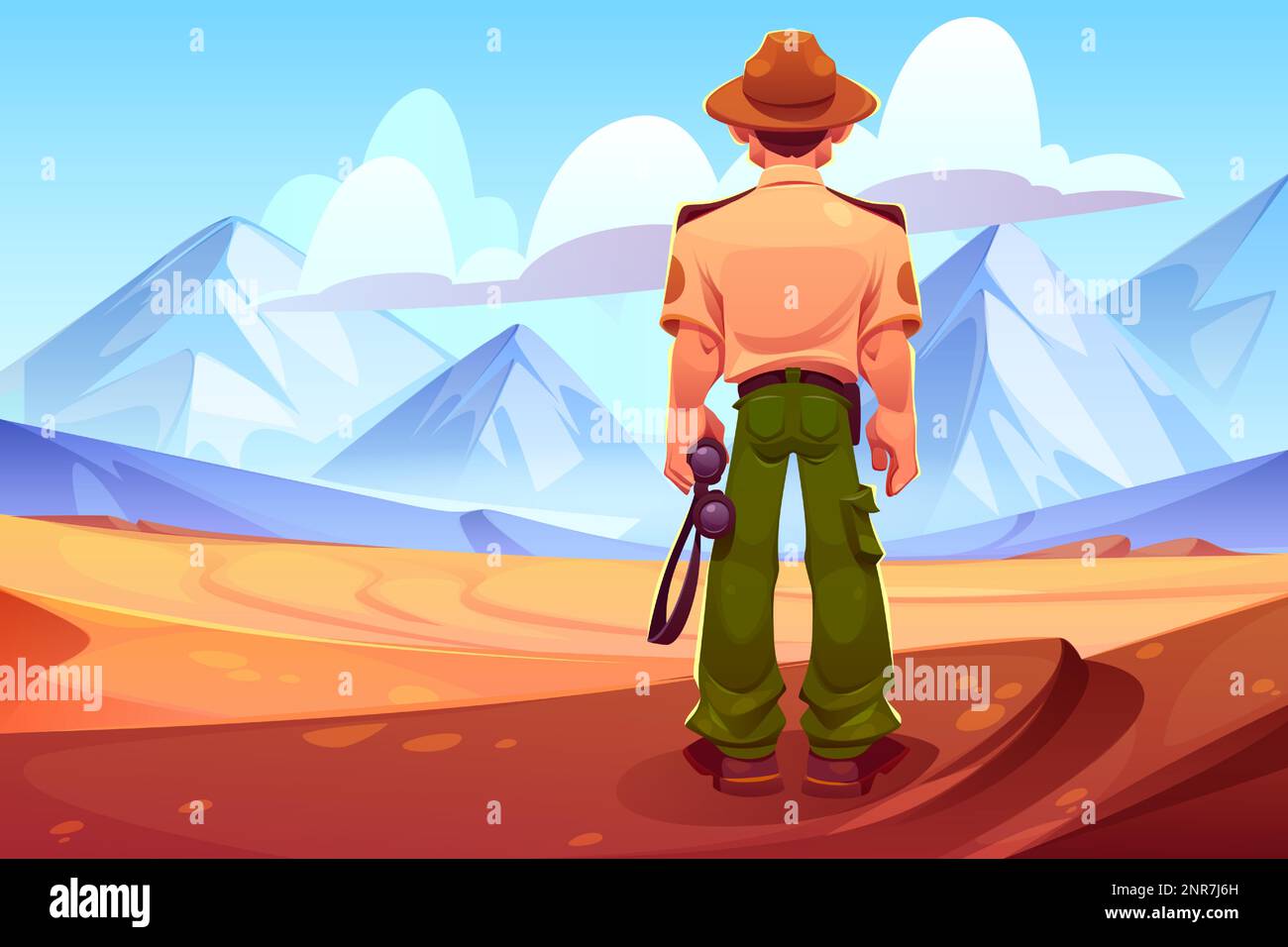 Valley back Stock Vector Images - Alamy