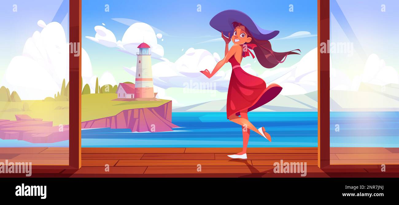 Port terrace Stock Vector Images - Alamy