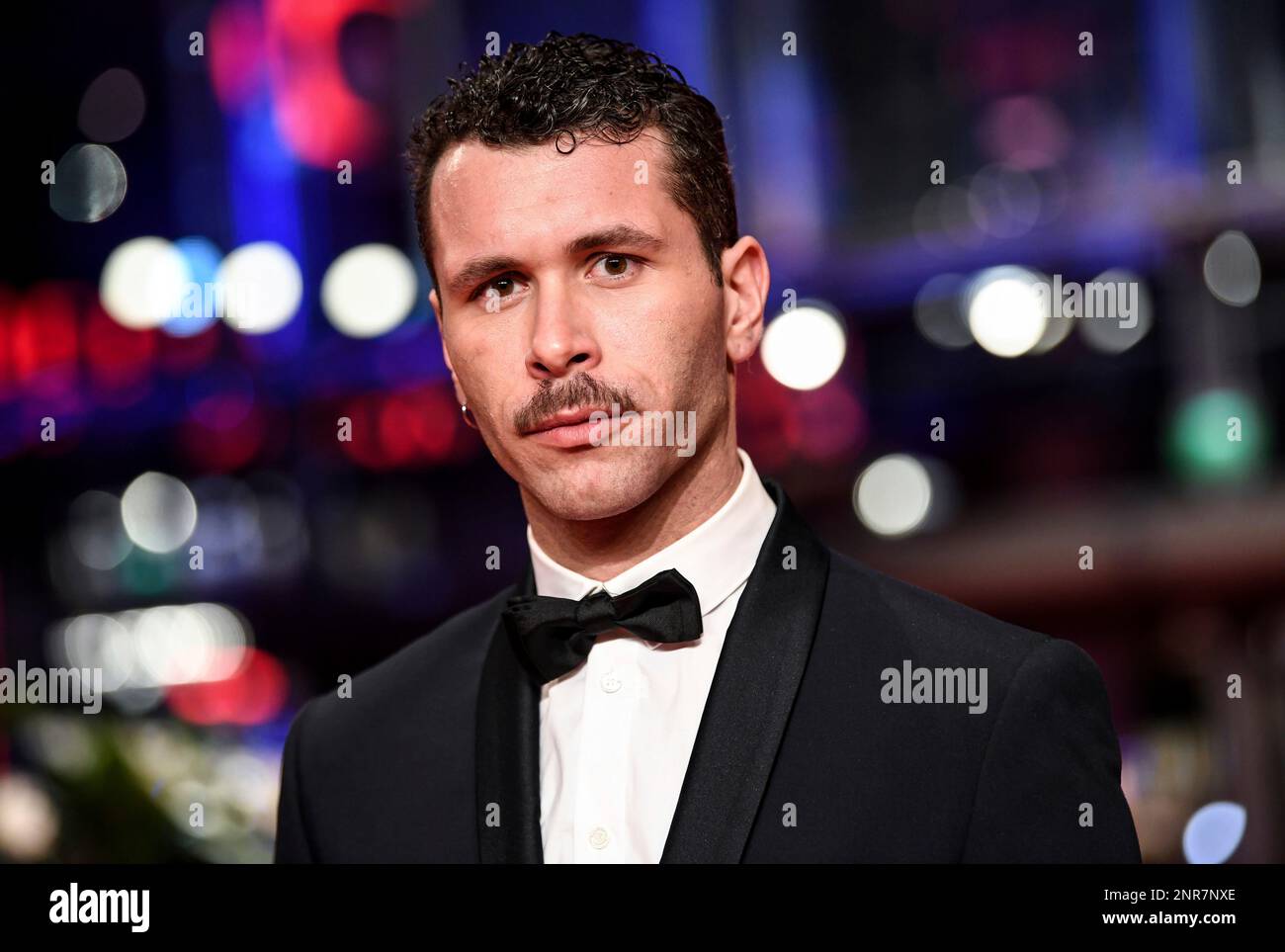 Actor Gabriel Montesi, poses on the red carpet for the Premiere ...