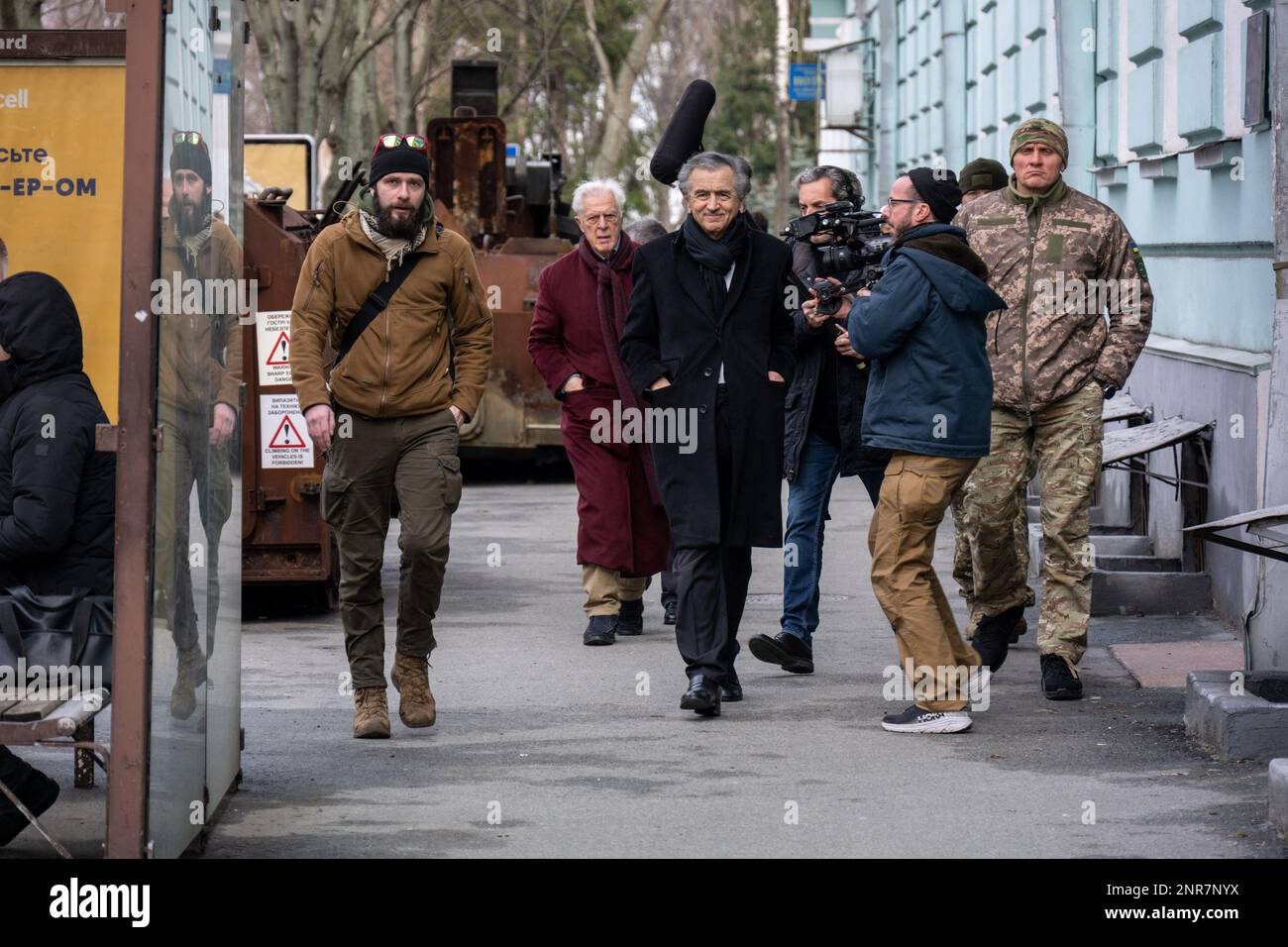 French public intellectual Bernard-Henri Levy (often referred to as BHL ...