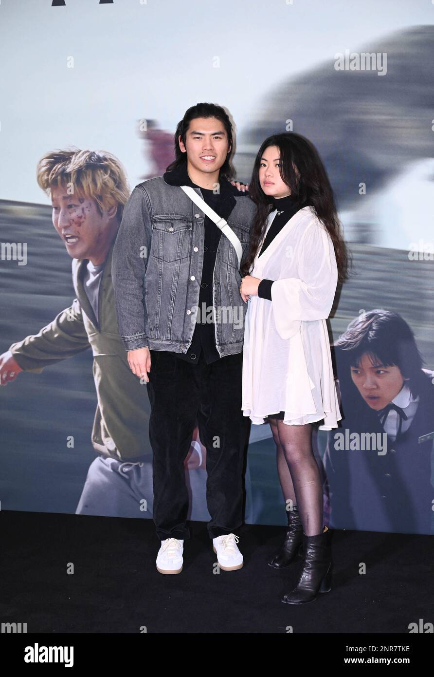 Aveline Cheng, influencer during the premiere of The Host directed by ...