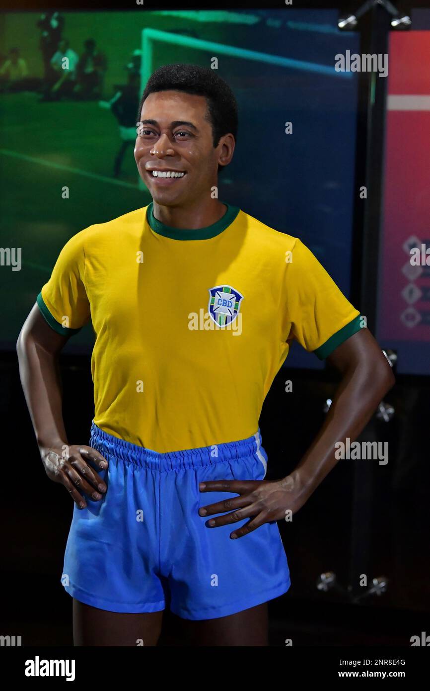RJ - Rio de Janeiro - 02/20/2020 - Inauguration of the Pele statue ...