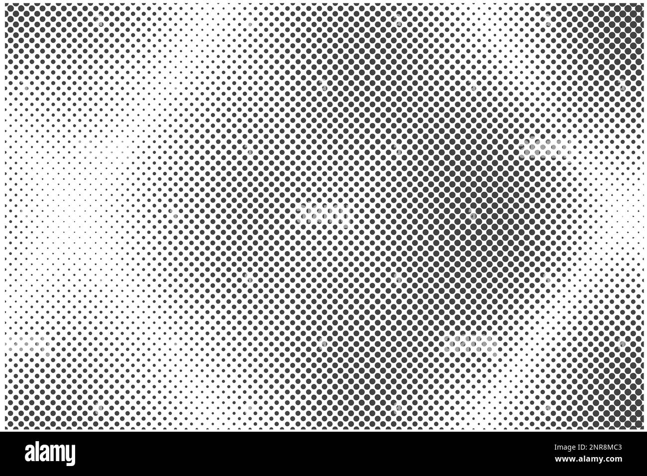 Halftone vector background. Dotted texture with gradient. Retro cartoon ...