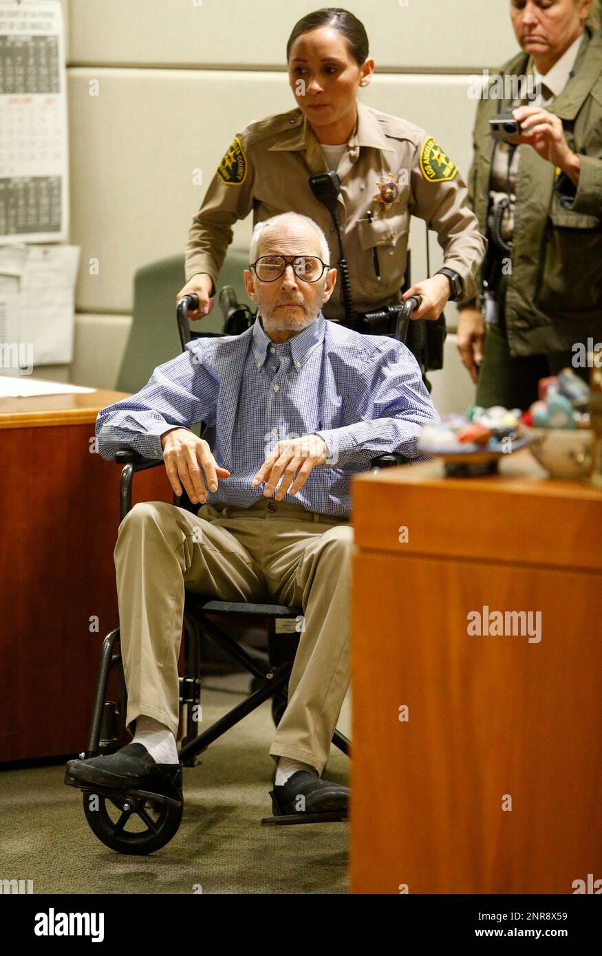 FILE - In this Jan.6, 2017 file photo real estate heir Robert Durst is ...