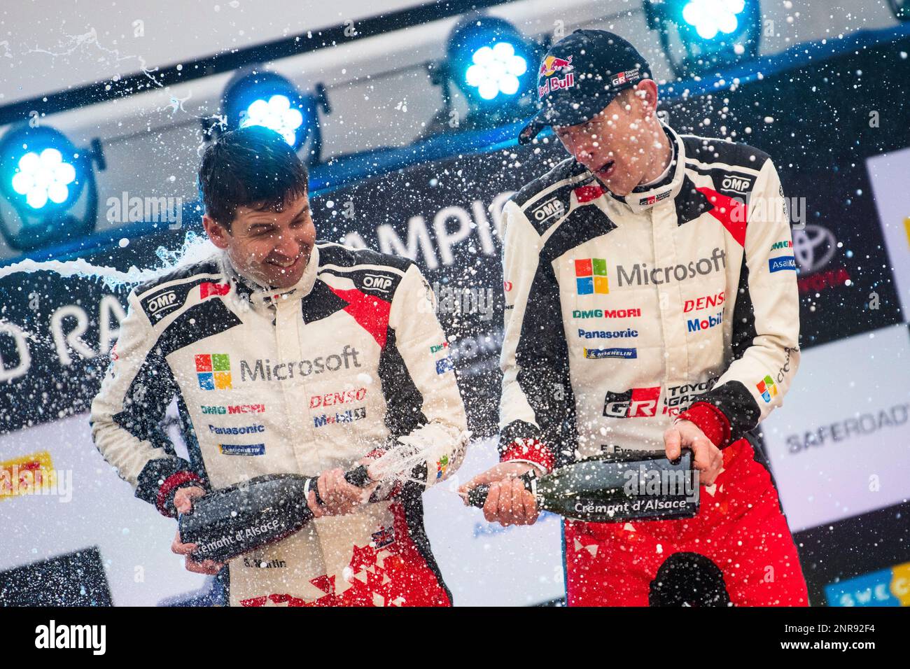 Elfyn Evans led from start to finish to secure a dominant Rally Sweden ...