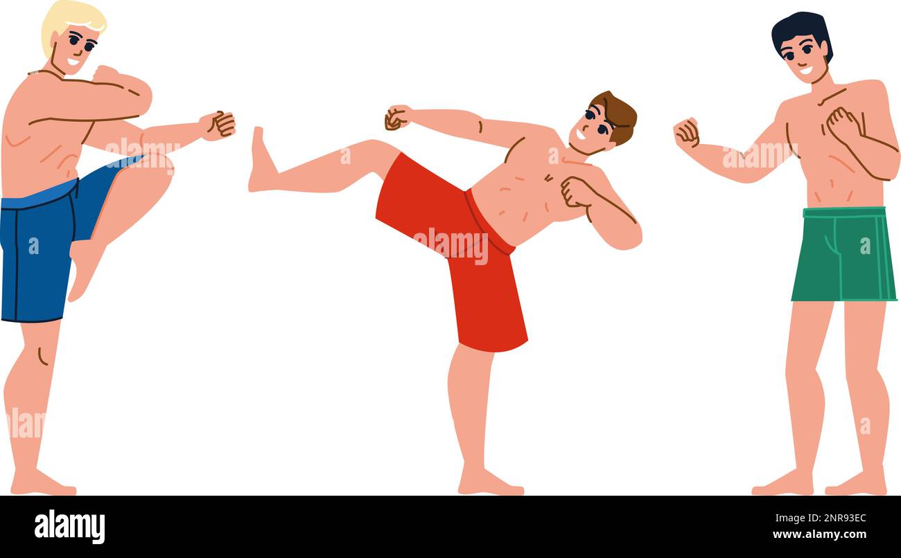 mma sport vector Stock Vector Image & Art - Alamy